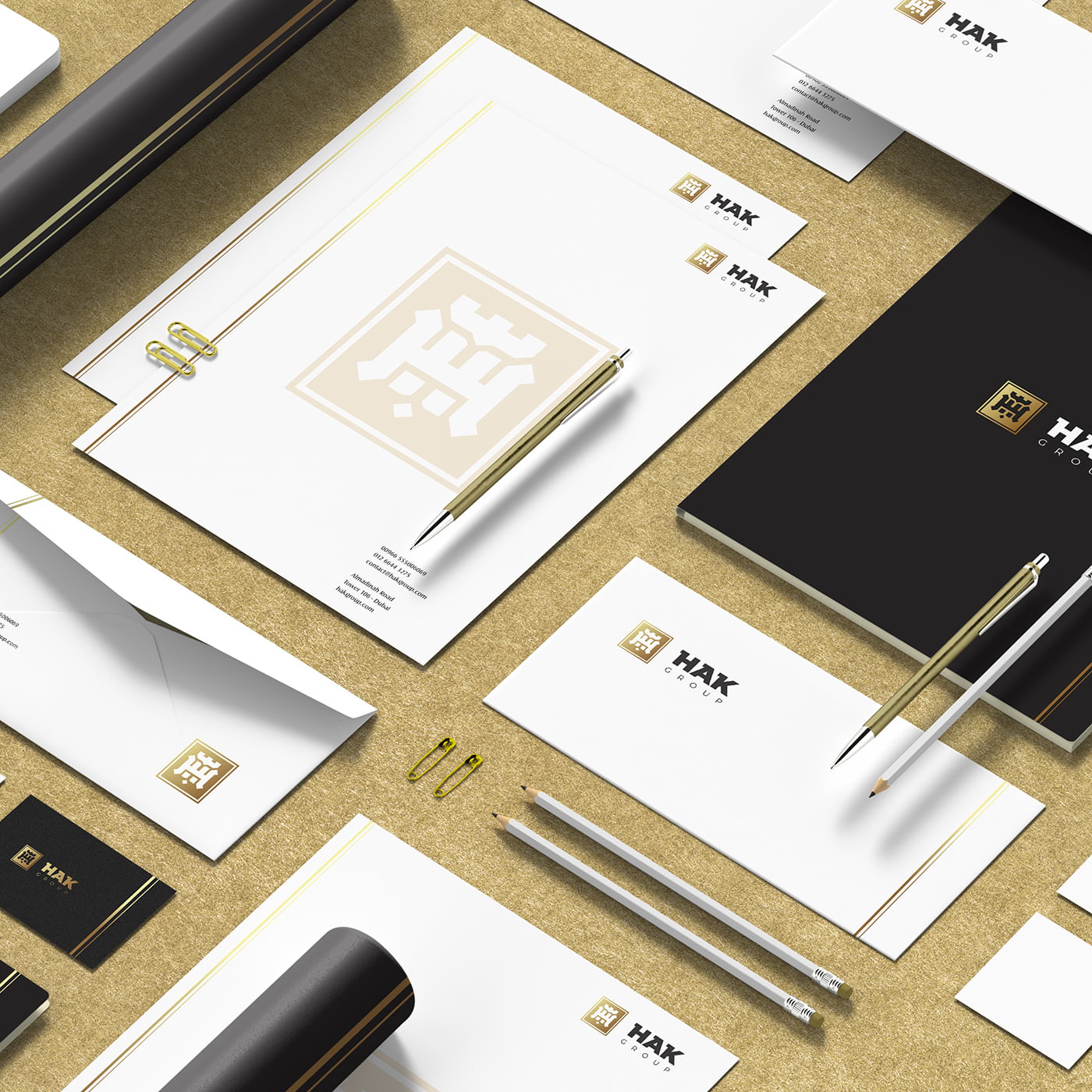 Hak Group - Criação de Logotipo - Ivancco